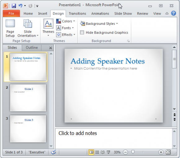 How To Add Notes To PowerPoint Slides PowerPoint Presentation