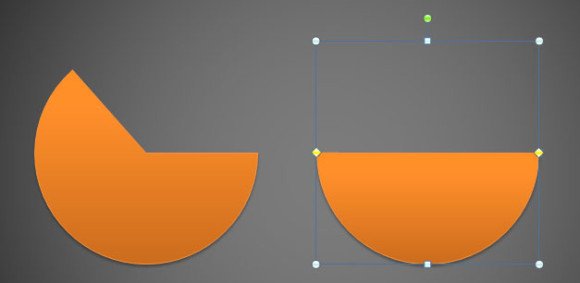 Three Quarter Circle PowerPoint PPT Presentations