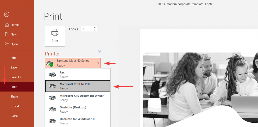 How to Convert PowerPoint to PDF (Easy Way)