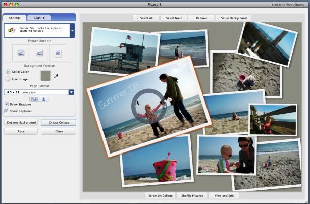 Picasa: Photo Editor and Album
