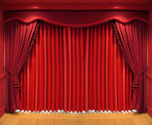 Tan tan tan taran tan tan... use curtains to generate expectations for ...