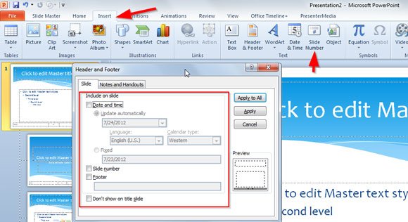 How to Add Slide Numbers to a PowerPoint Template