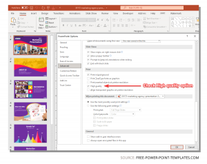 How to Print PowerPoint .PPT in High Quality