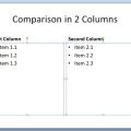 Two Column PowerPoint Templates & Presentation Slides