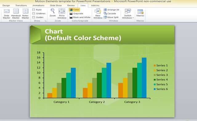 Motion Elements Template for PowerPoint Presentations