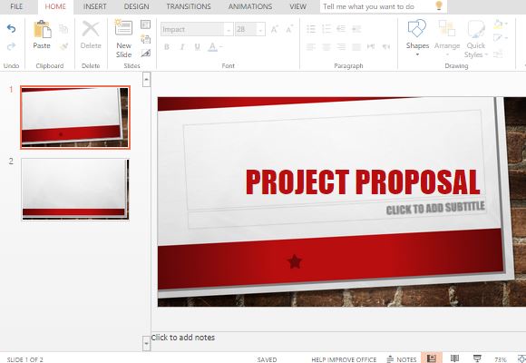 Main Event PowerPoint Template