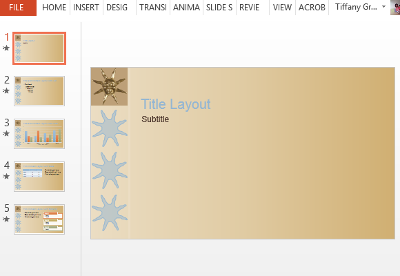 Sunny Days PowerPoint Template