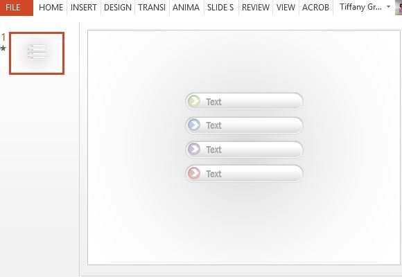 Shaded Textboxes With Arrows For PowerPoint