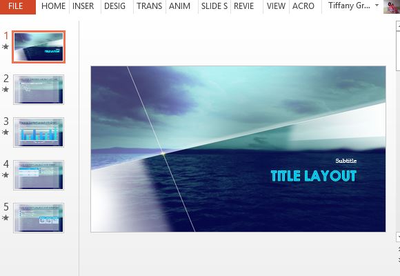 Point Of Reference PowerPoint Template