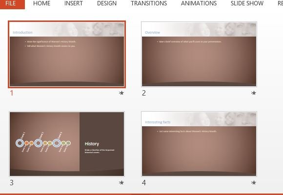 Women's History Month PowerPoint Template