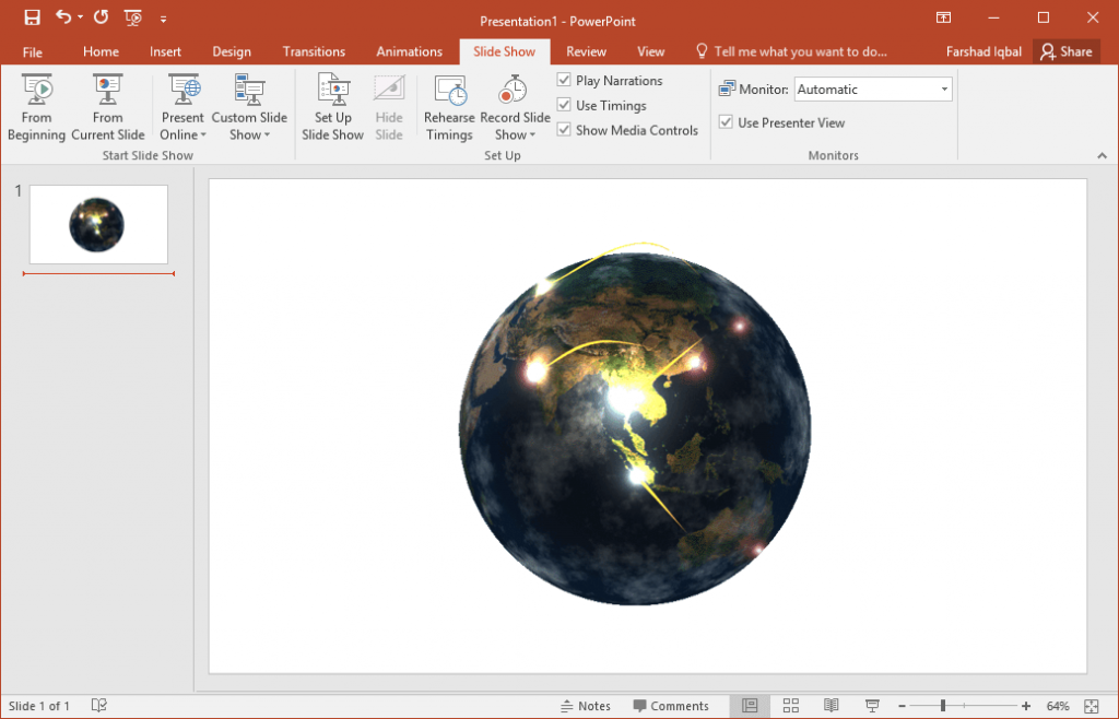 Best Earth Designs For PowerPoint Presentations