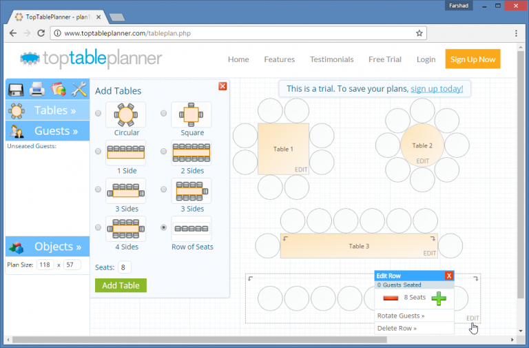 TopTablePlanner: Comprehensive Event & Wedding Planner Tool