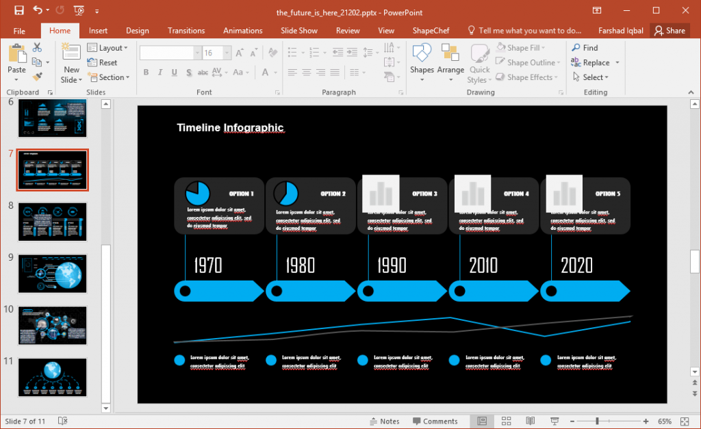 The Future is Here PowerPoint Template