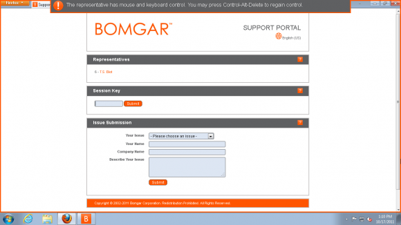 Using Bomgar to Present Your PowerPoint Slides Remotely