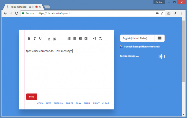 How to Type by Dictating Text with Your Voice using Chrome