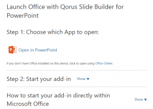 Use Your Best Content for PowerPoint with Qorus Slide Builder