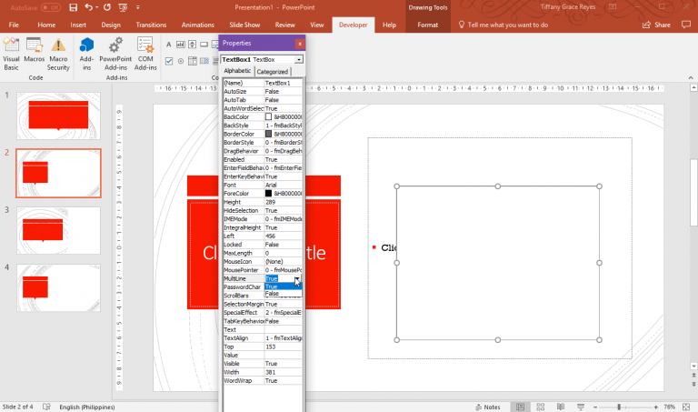 How to Add Text to a Live PowerPoint Presentation