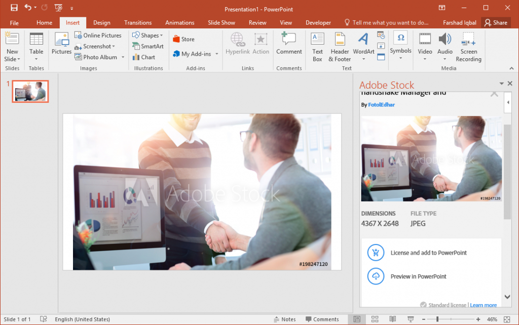 Access Millions of Stock Images in PowerPoint with Adobe Stock