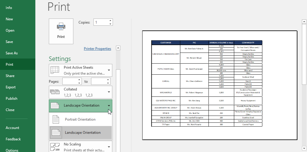How to Properly Print Excel Sheets