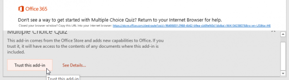 How to Create a Quiz in PowerPoint using a PowerPoint Add-in