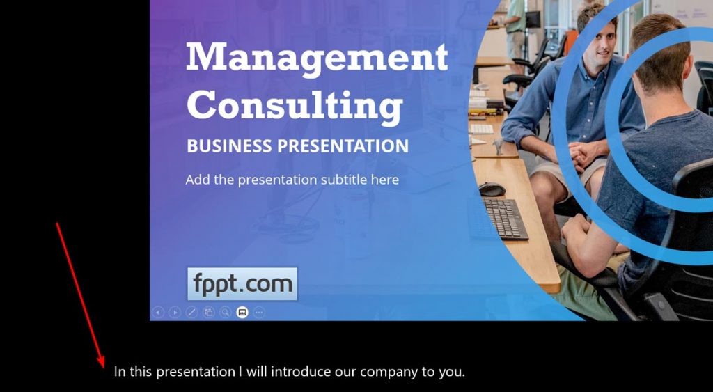 Display Translated Subtitles in PowerPoint With Presentation Translator