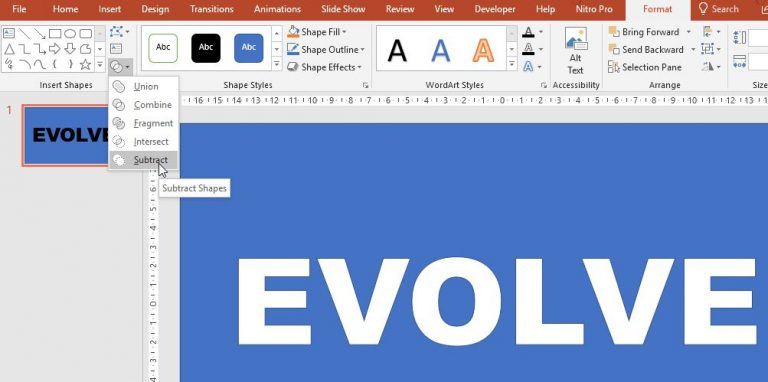 How to Add Video to Text in PowerPoint