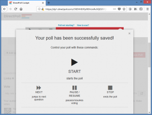 Conduct Polls During Presentations in a Minute with DirectPoll