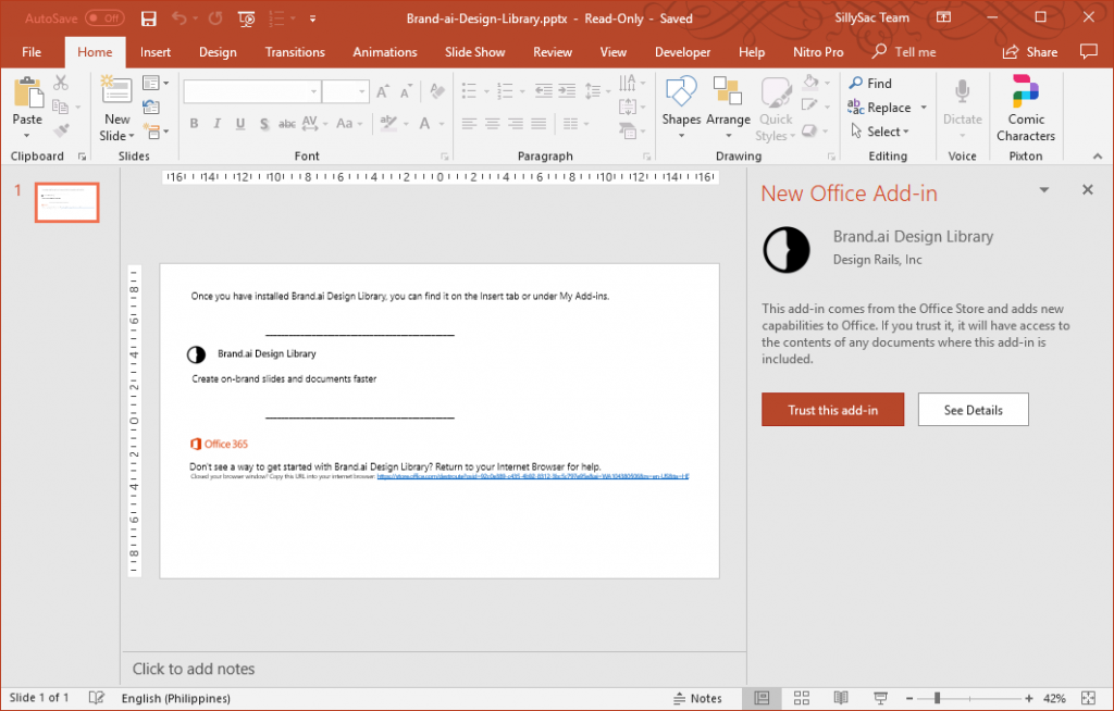 Create Brand Slides in PowerPoint with Brand.ai