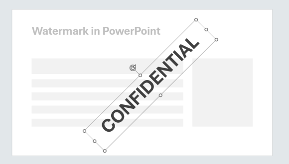 How to Add a Watermark in PowerPoint
