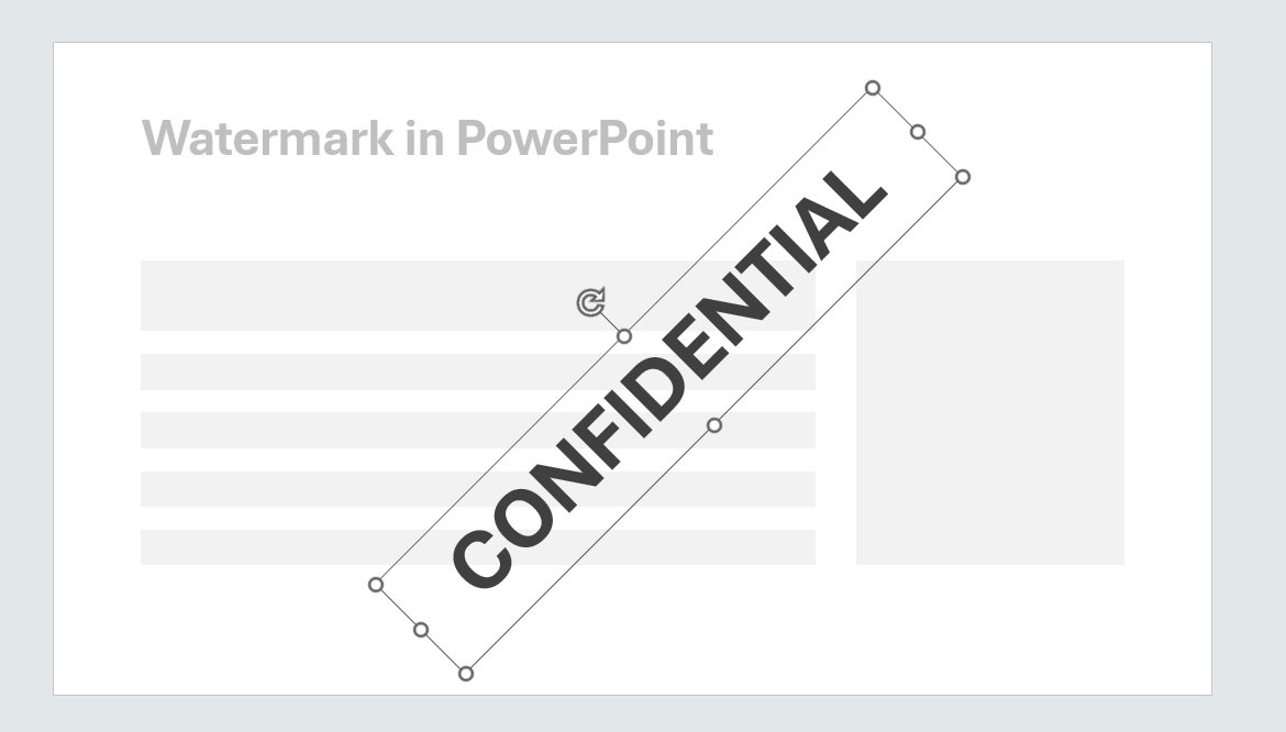 How to Add a Watermark in PowerPoint