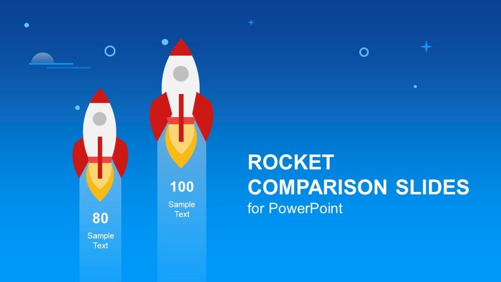 8 Best PowerPoint Template Designs with Rocket & Spaceship Graphics