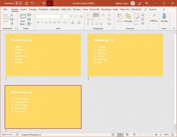 How to Restart Numbered Lists in PowerPoint