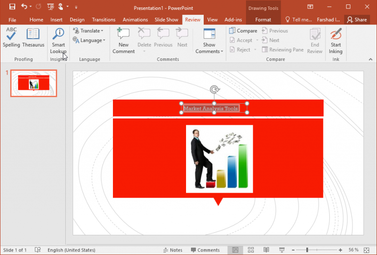 How to Use Smart Lookup in PowerPoint