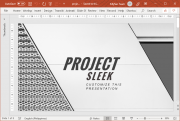 Animated Project Sleek PowerPoint Template