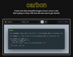Embed Code in PowerPoint Slide with Carbon.now