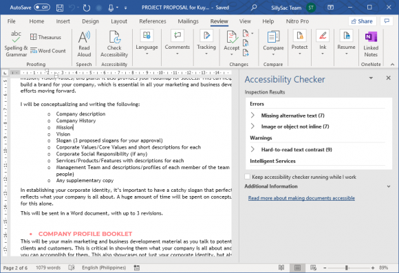 Accessibility Checker for Office Readies Documents for People with ...