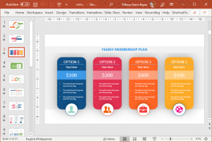 Animated Comparative Analysis PowerPoint Template