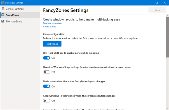 Snap Windows to Custom Layouts with FancyZones by Microsoft PowerToys