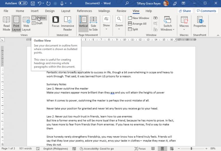 How to Create a PowerPoint Presentation from an Outline in Word