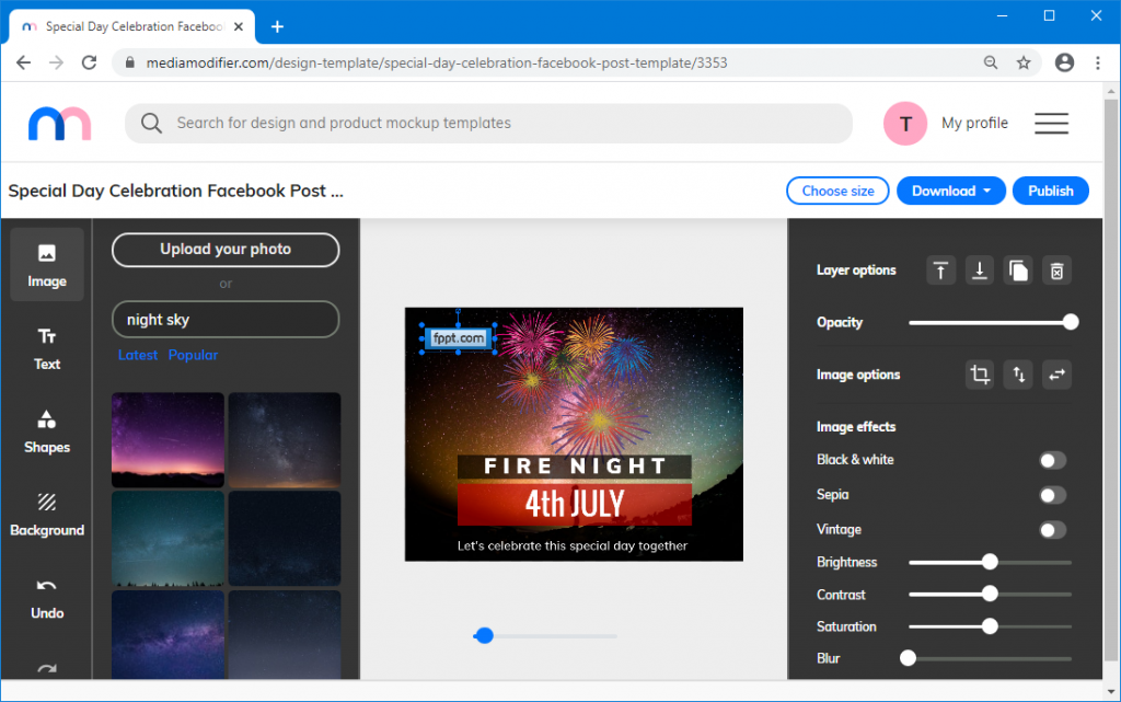 How to Create a Facebook Mockup