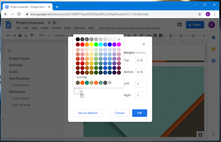 How to Change Margins in Google Docs and Google Slides