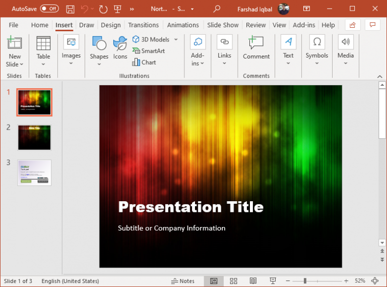 11+ Aesthetic Backgrounds for Presentations in PowerPoint