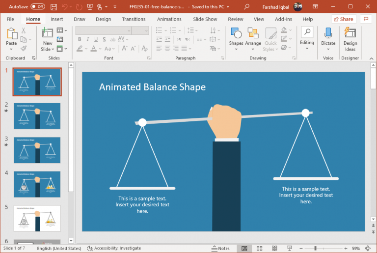 Scales of Justice: Concept & Best PowerPoint Templates