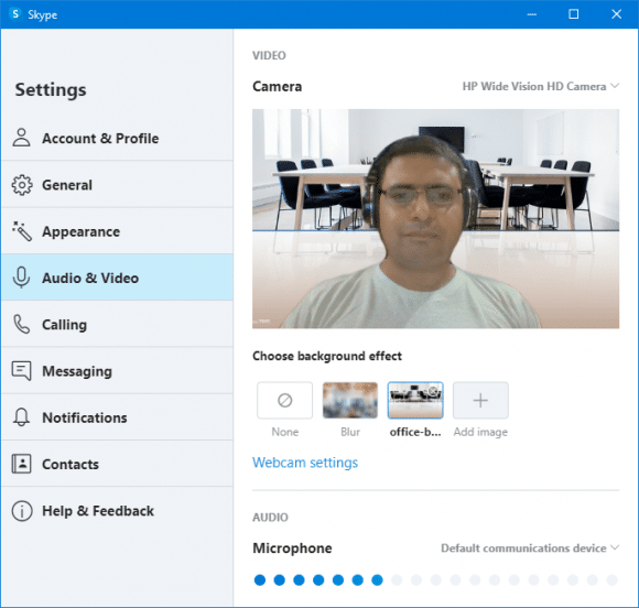 How to Change Skype Backgrounds
