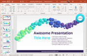 Animated Bubbles PowerPoint Template
