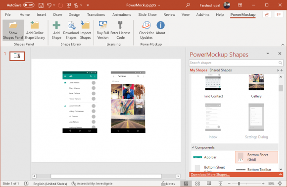 How to Make Mockup Presentations with PowerMockup
