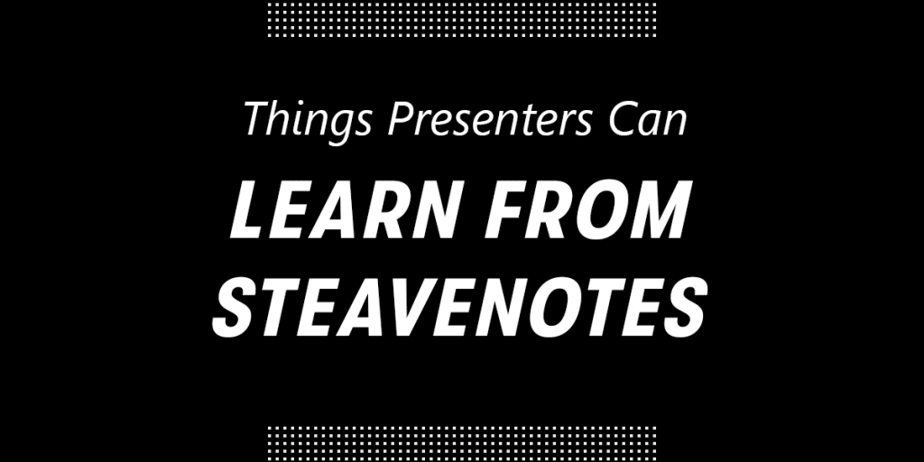 8 Things Presenters Can Learn from Stevenotes in 2025