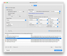 Batch Print & PDF Conversion for Office Files on Mac