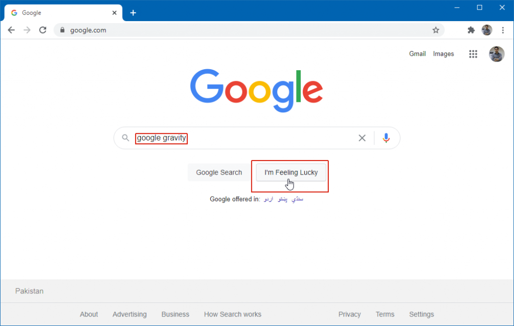 How to Use Google Gravity?