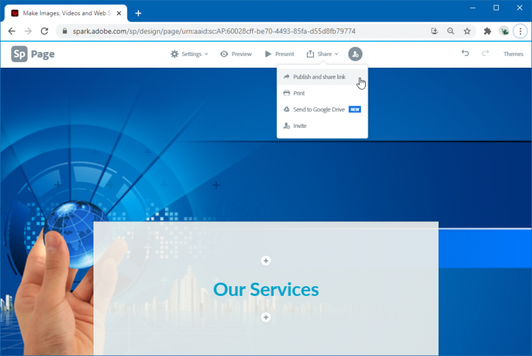 Adobe Spark: Create Amazing Presentations, Posts and Videos in a Snap!